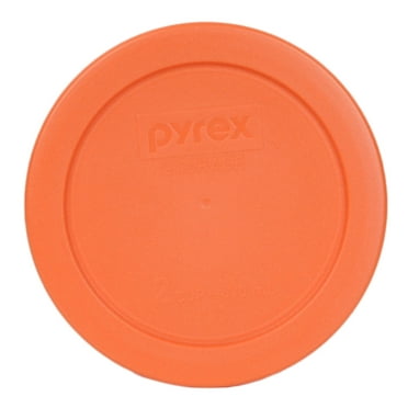 Pyrex Replacement Lid 7200-PC Red Round Plastic Cover (4-Pack) for ...