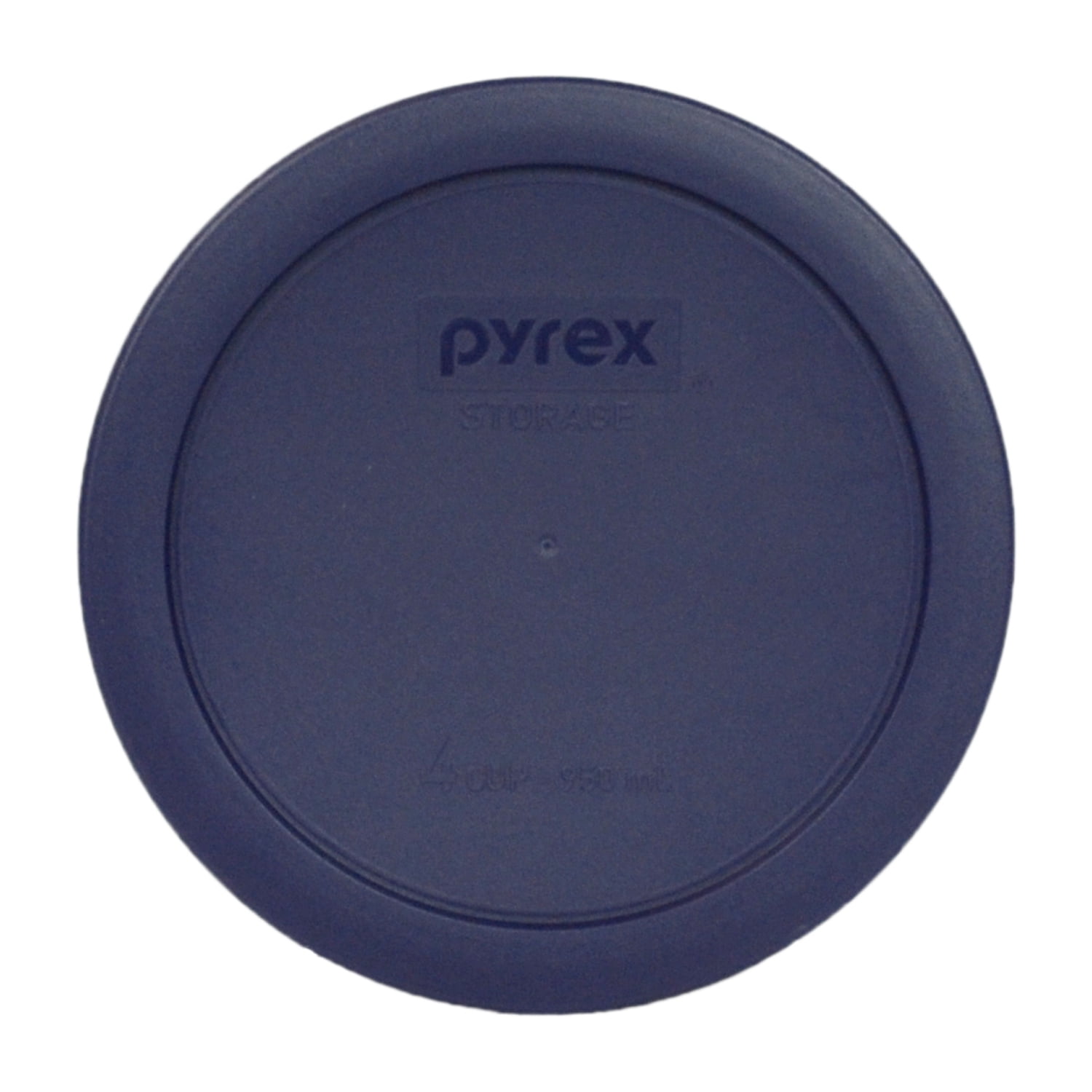 Pyrex 7201-PC Replacement Lid, 4-Cup Blue Plastic Cover, BPA-Free ...