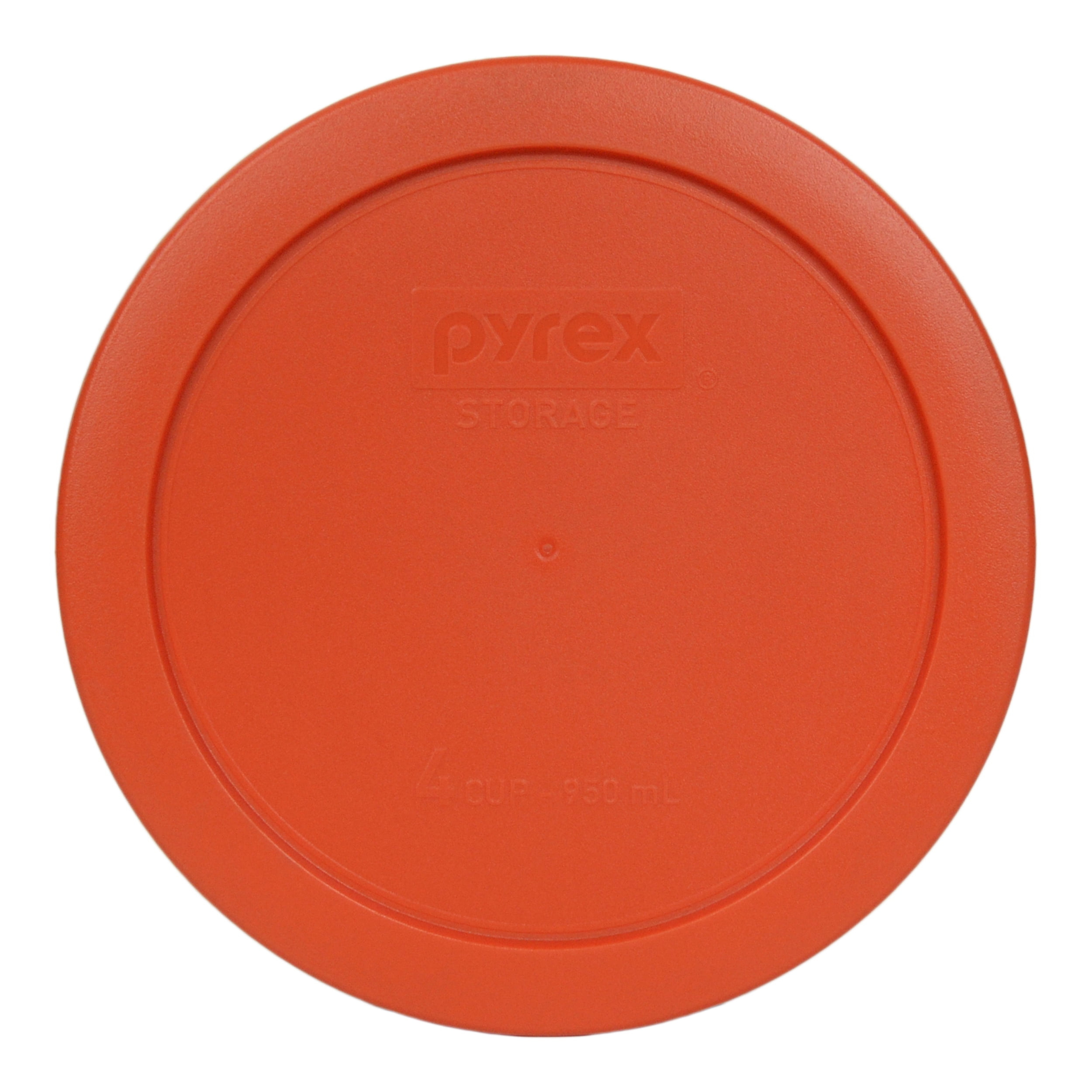 Pyrex Replacement Lid 7201-PC 4-Cup Pumpkin Orange Plastic Cover for ...