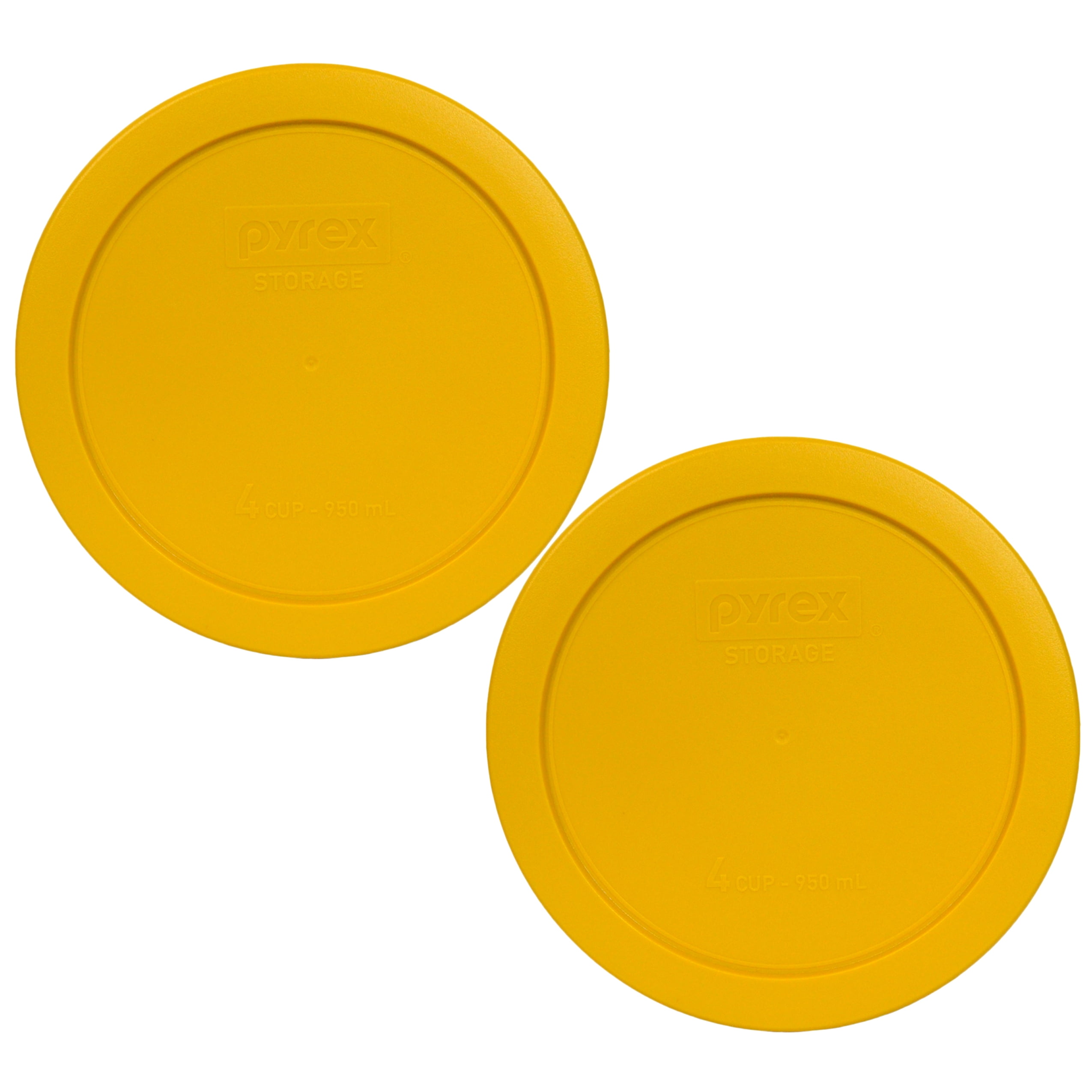 Pyrex Replacement Lid 7201-PC Butter Yellow Cover (2-Pack) for Pyrex ...