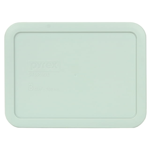 Pyrex Replacement Lid 7210-PC Muddy Aqua Rectangle Cover for Pyrex 7210 ...