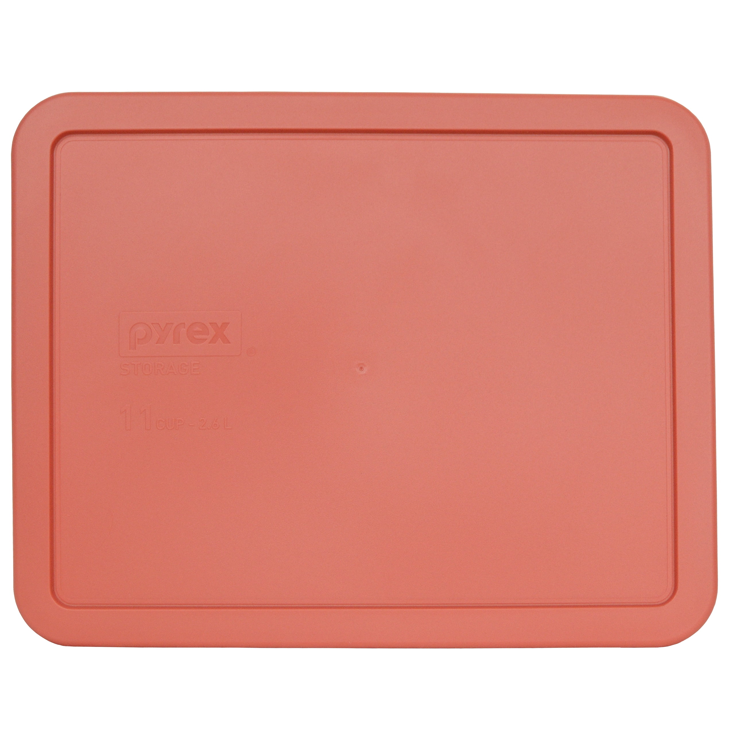 Pyrex Replacement Lid 7212-PC Coral Orange Rectangle Cover for Pyrex ...