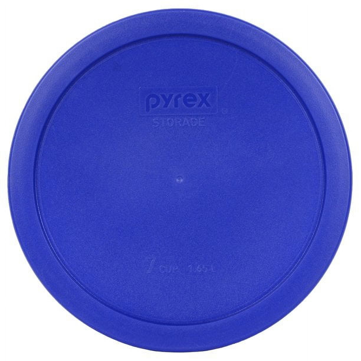 Pyrex Replacement Lid 7402-PC Cadet Blue Round Plastic Replacement Lid ...