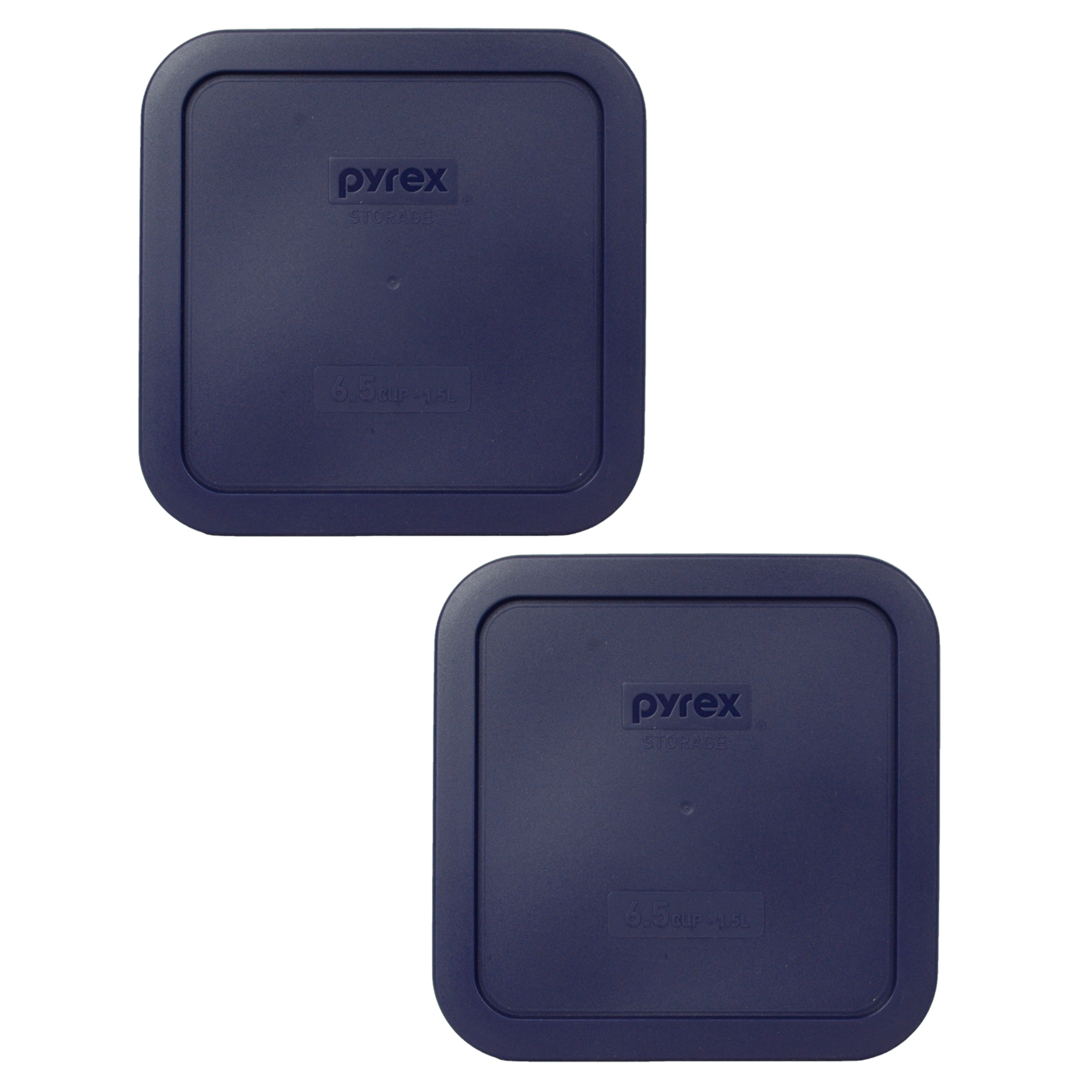 Pyrex Simply Store 8704-PC Dark Blue Plastic Lid Cover Replacement (2 ...