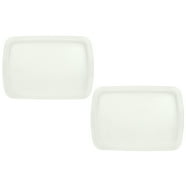 Pyrex Blue 2-Qt Square Replacement Lid C-222-PC for Easy Grab Glass ...