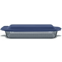 Pyrex Deep 9" x 13" Bakeware Dish with Sage Lid - Walmart.com