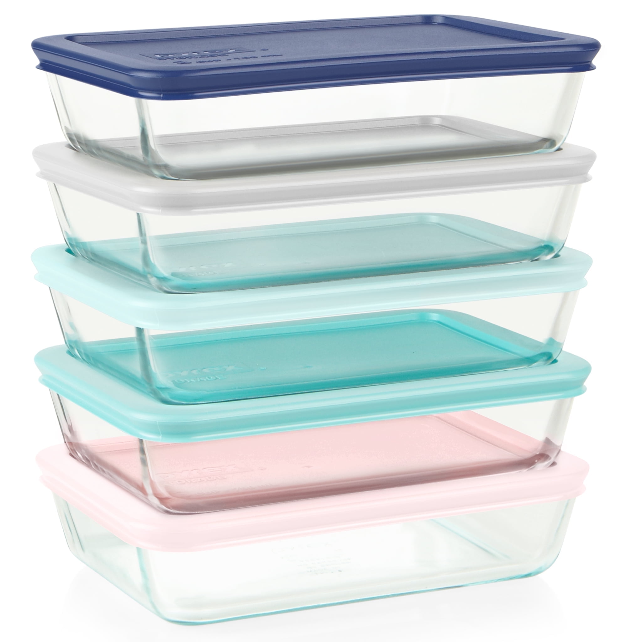 Pyrex Simply Store 10-Piece Glass Meal Prep Set - Walmart.com