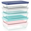 Pyrex 18-piece Large Rectangular Microwave Safe Glass Food Storage Set ...