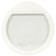 Pyrex Ultimate OV-7201 Round White Silicone and Glass No Leak Storage ...