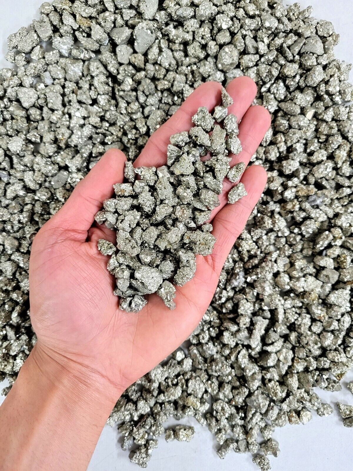 Pyrite Crystal Mini Chips - Pyrite Raw Crystals Bulk - AKA Fool's Gold ...