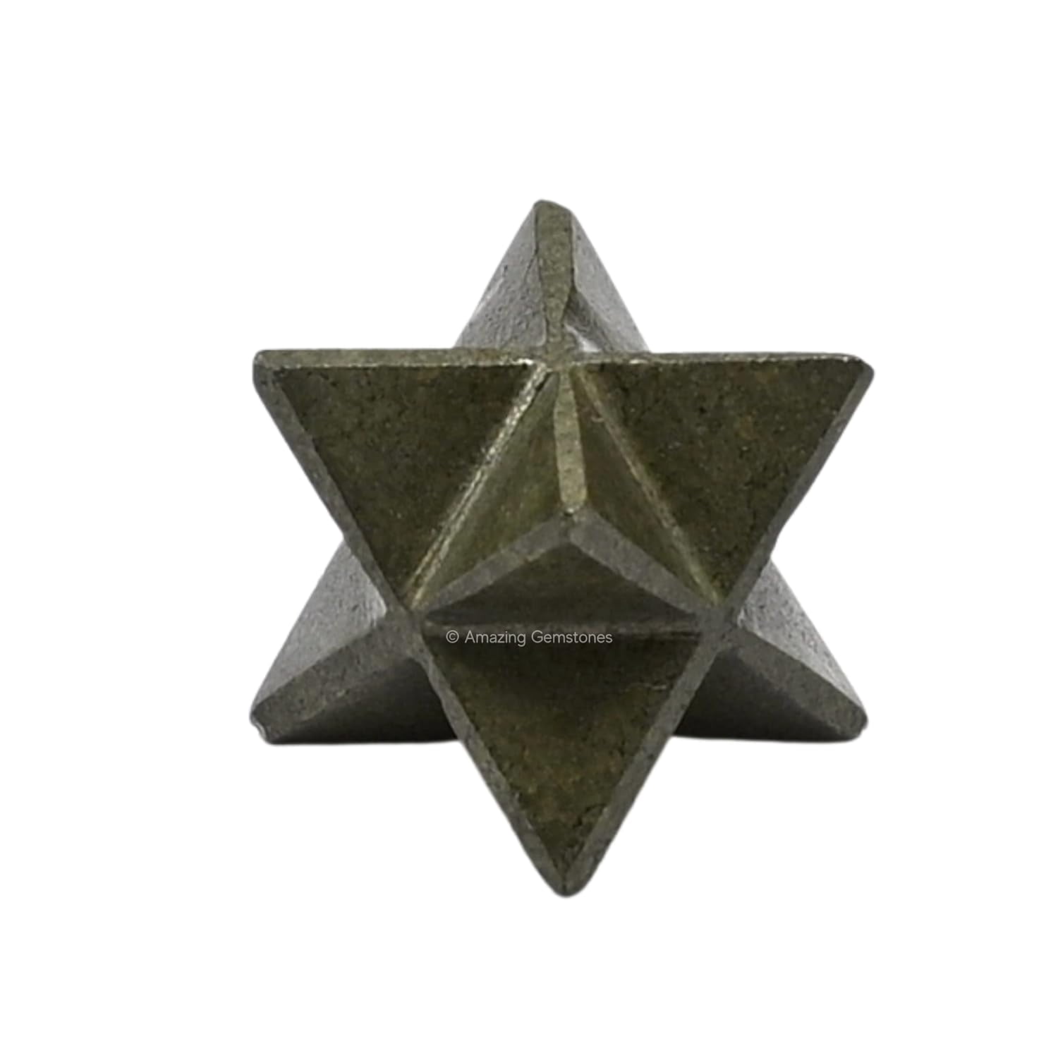 Pyrite Merkaba Crystal - 1 Inches Metaphysical Merkaba Star for ...
