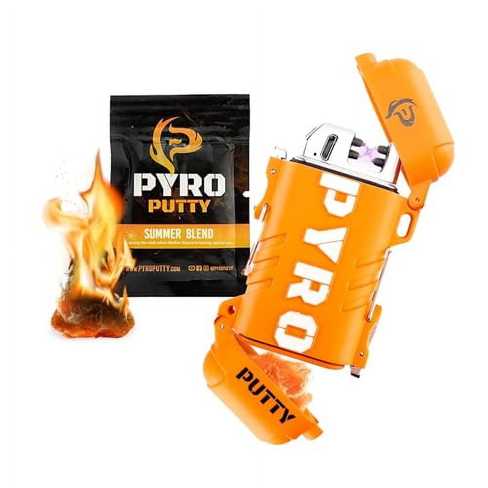 Pyro Putty Stow and Go Rechargeable ARC Lighter: Fire Starters for ...