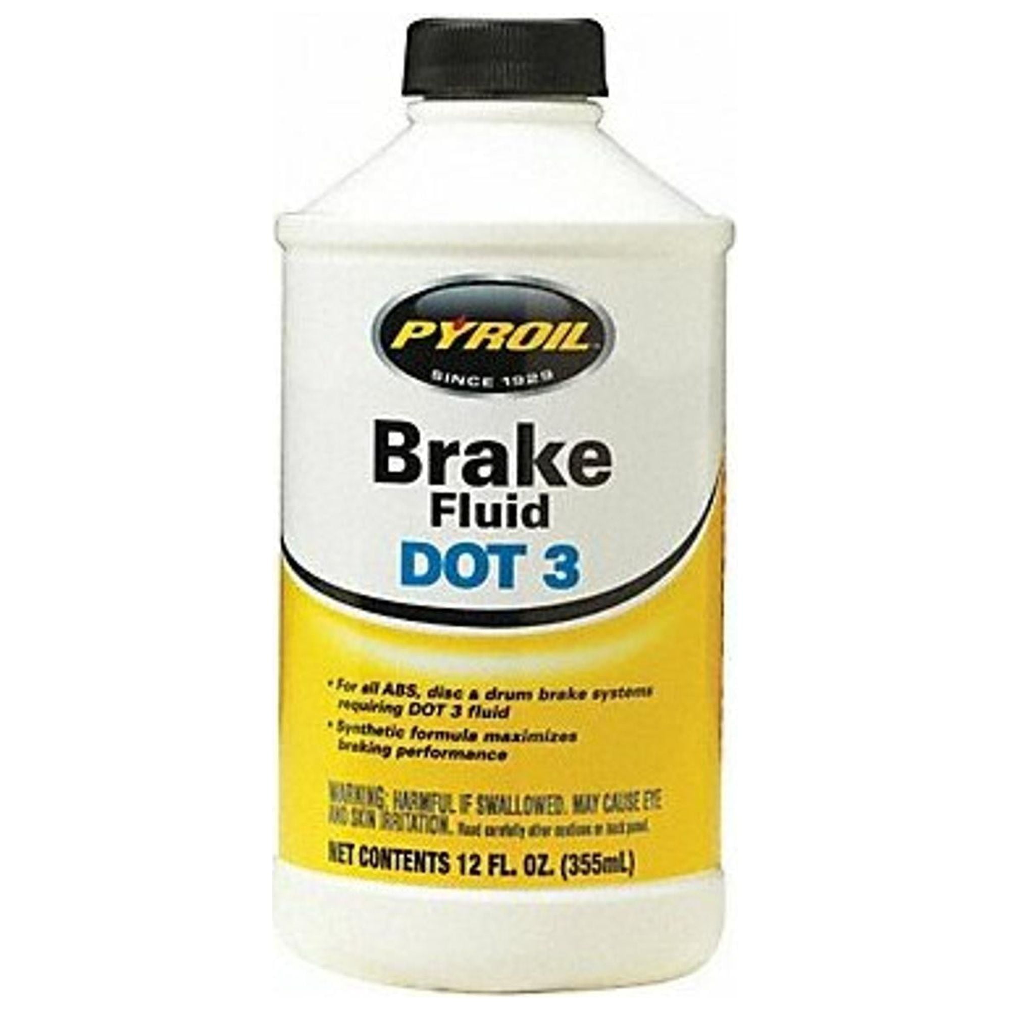 Pyroil 12 oz OSHA Brake Fluid - Bottle PYBF-12 - Walmart.com