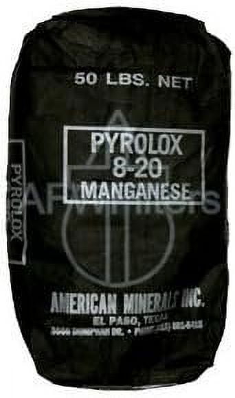 Pyrolox filter media 1/2 cu. ft. bag iron & sulfur media - Walmart.com