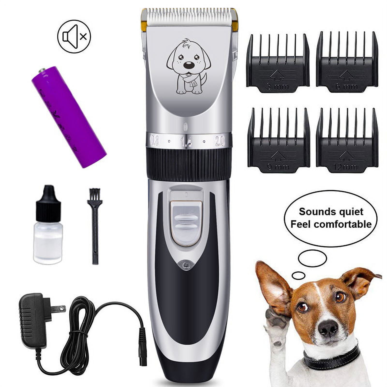 Pysona Electric Dog Clippers Hair Grooming Scissor Dogs Cutter ...