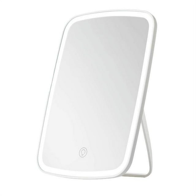 Pysona LED Makeup Mirror Touch Screen 3 Light Portable Standing Folding ...