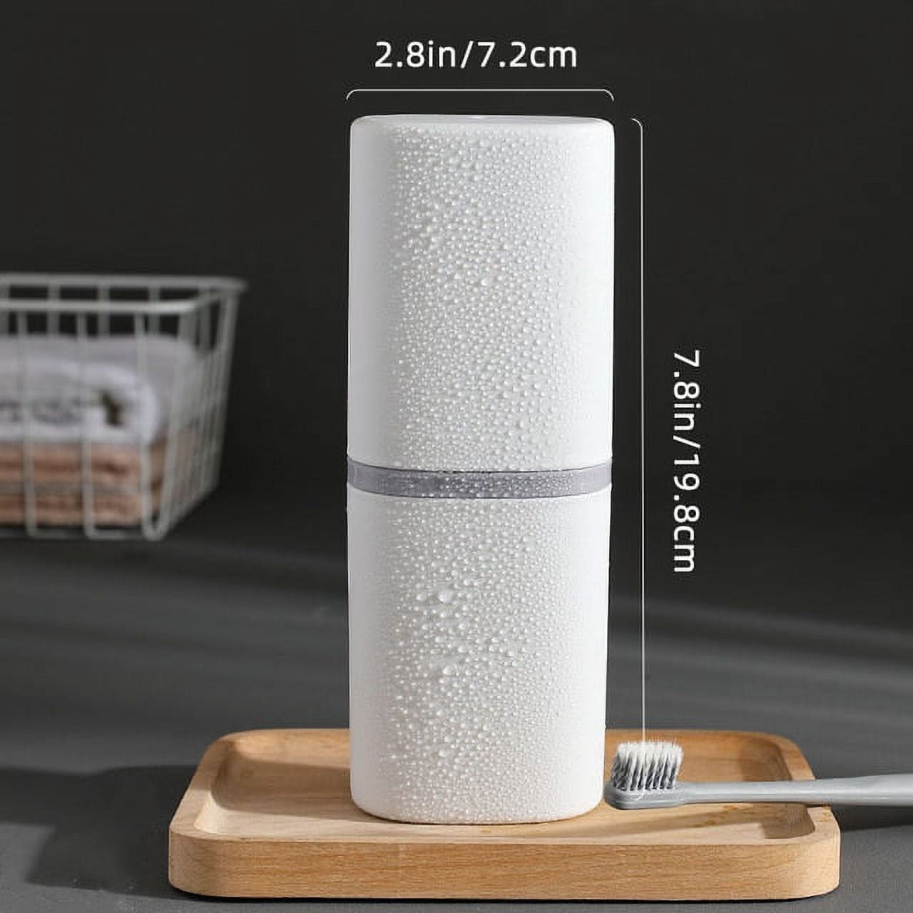 Pysona Portable Toothbrush Holder Box Outdoor Travel Camping Toothbrush ...