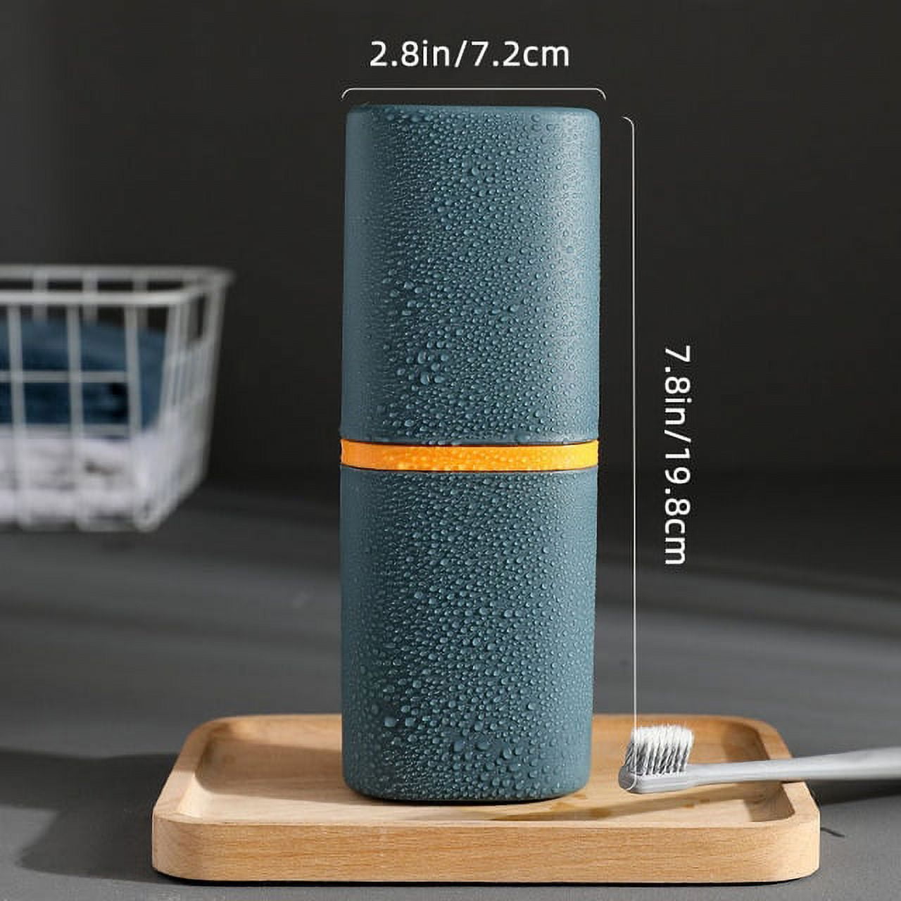 Pysona Portable Toothbrush Holder Box Outdoor Travel Camping Toothbrush ...