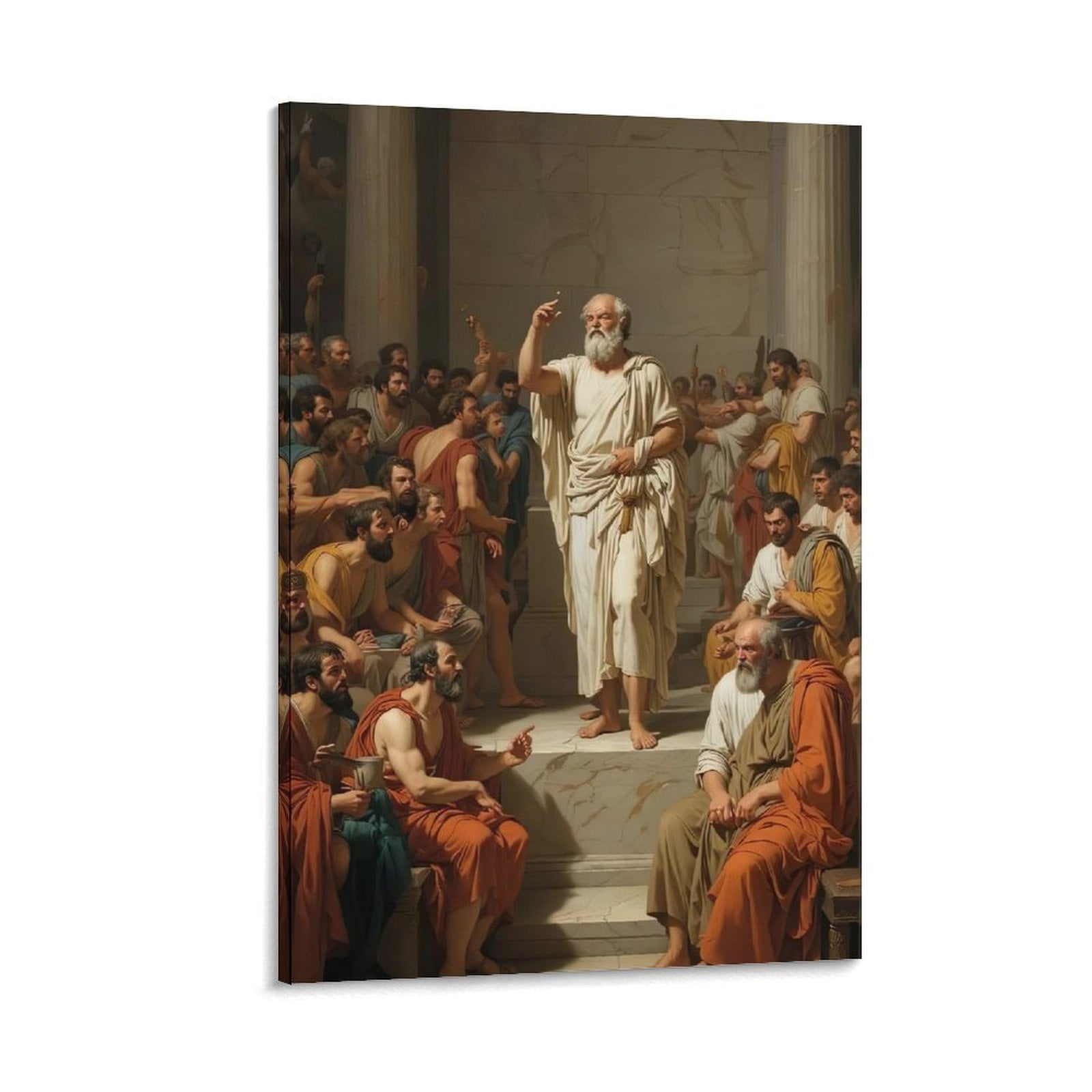 Pythagoras Ionian Greek Philosopher, Polymath, Poster 1 Wall Art ...