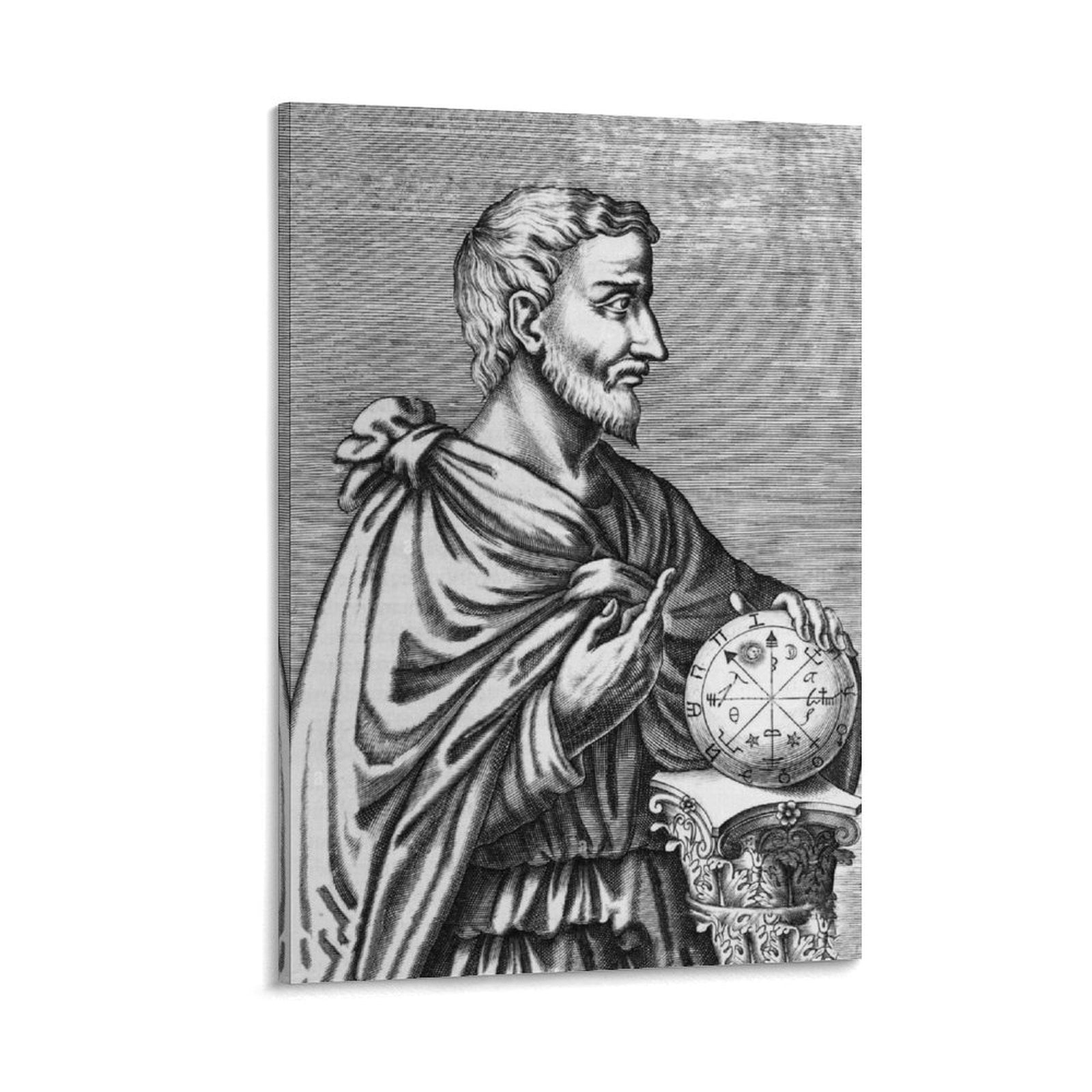 Pythagoras Ionian Greek Philosopher, Polymath, Poster 5 Painting On ...