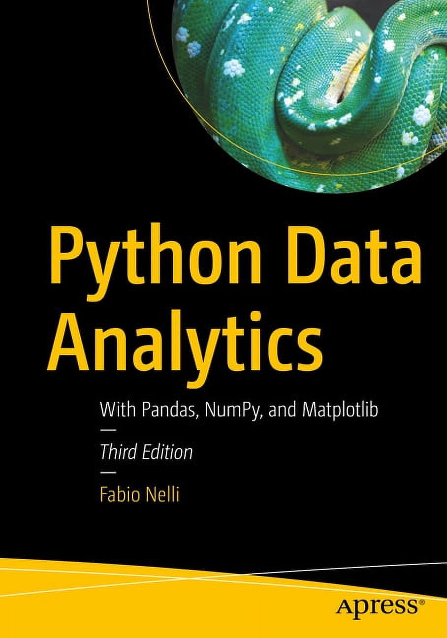 Python Data Analytics: With Pandas, Numpy, and Matplotlib, (Paperback ...