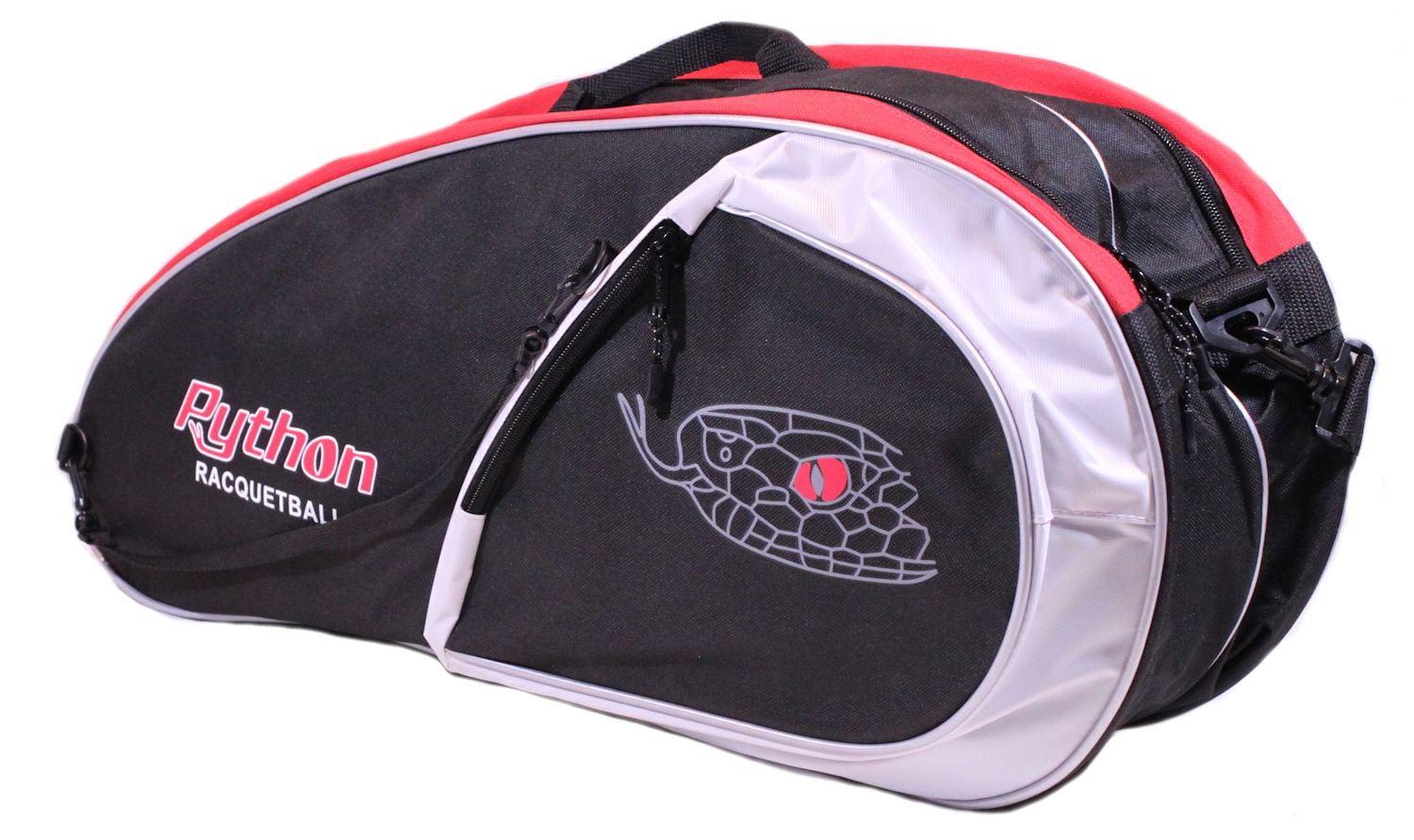 Python Deluxe "3R" (3 Racquet) Racquetball Bag Series (Black/Blue ...