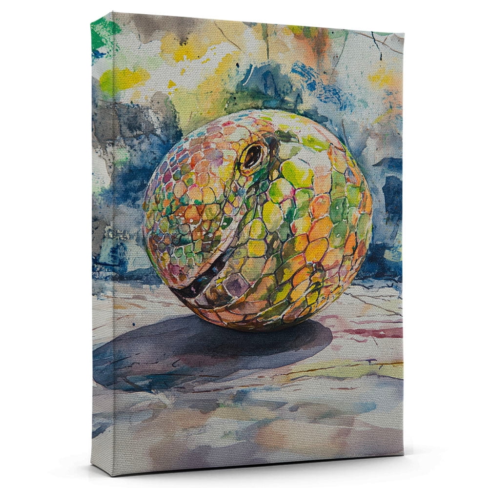 Python Gray Ball Pictures Wall Decor - Colorful Python Gray Ball Canvas ...
