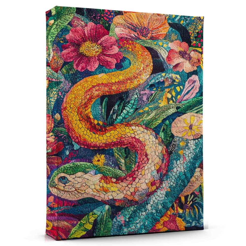 Python Jungle Carpet Pictures Wall Decor - Colorful Python Jungle ...