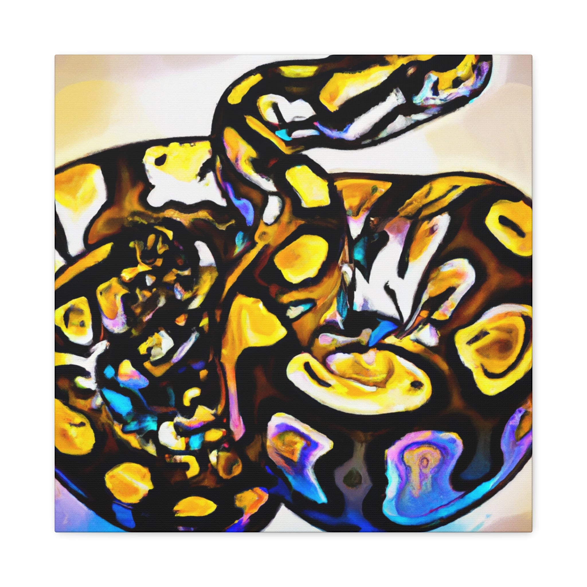 "Python Pop Art Splendor" - Canvas - Walmart.com