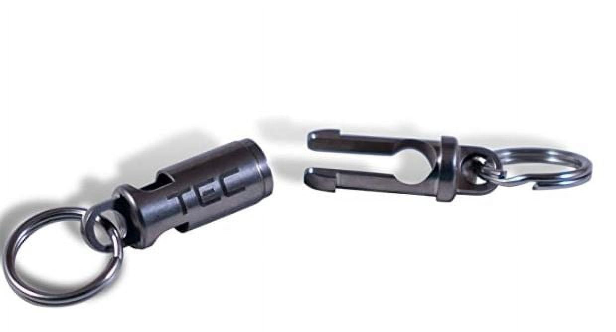 Python-QR Titanium Quick Release Keychain Clip - Walmart.com