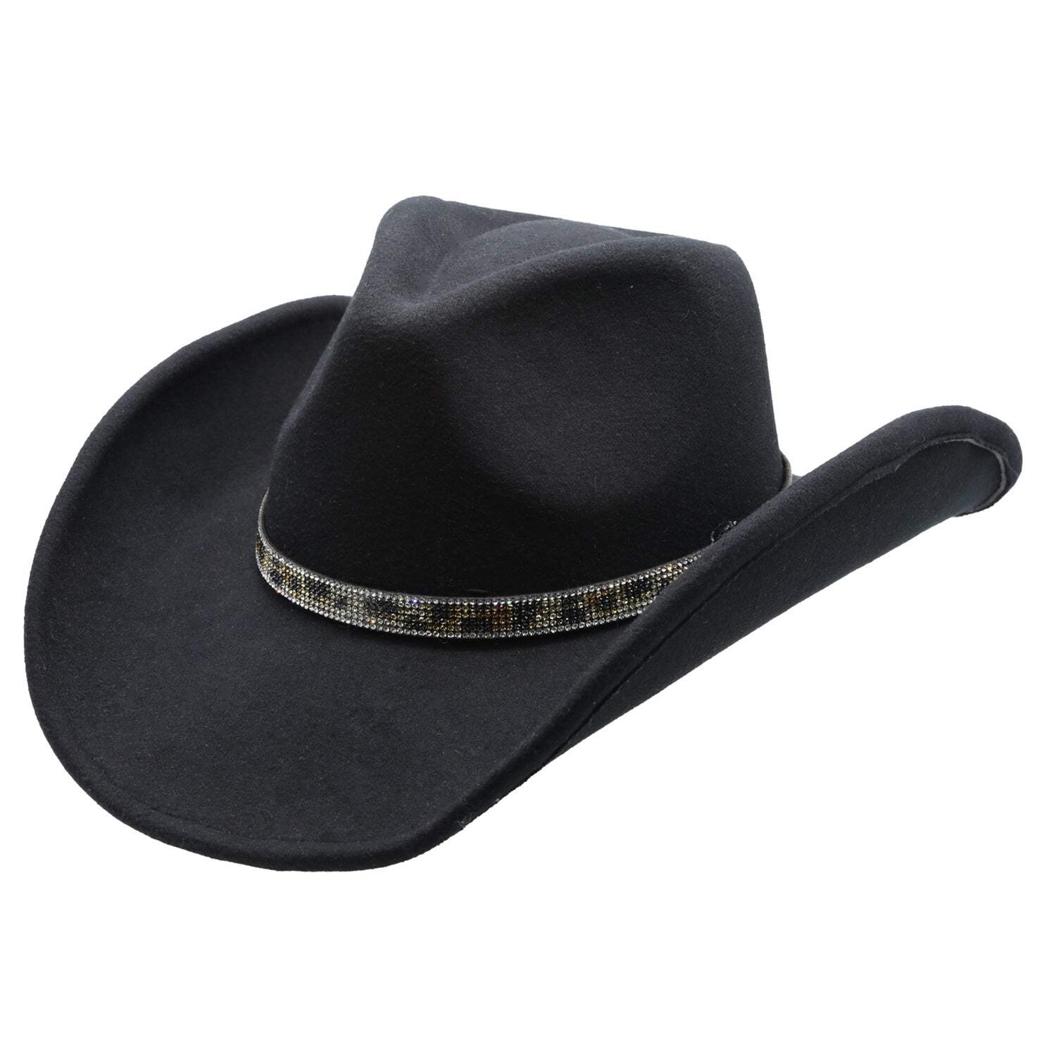 Python Ultra Poly Felt Western Drifter Hat - Walmart.com