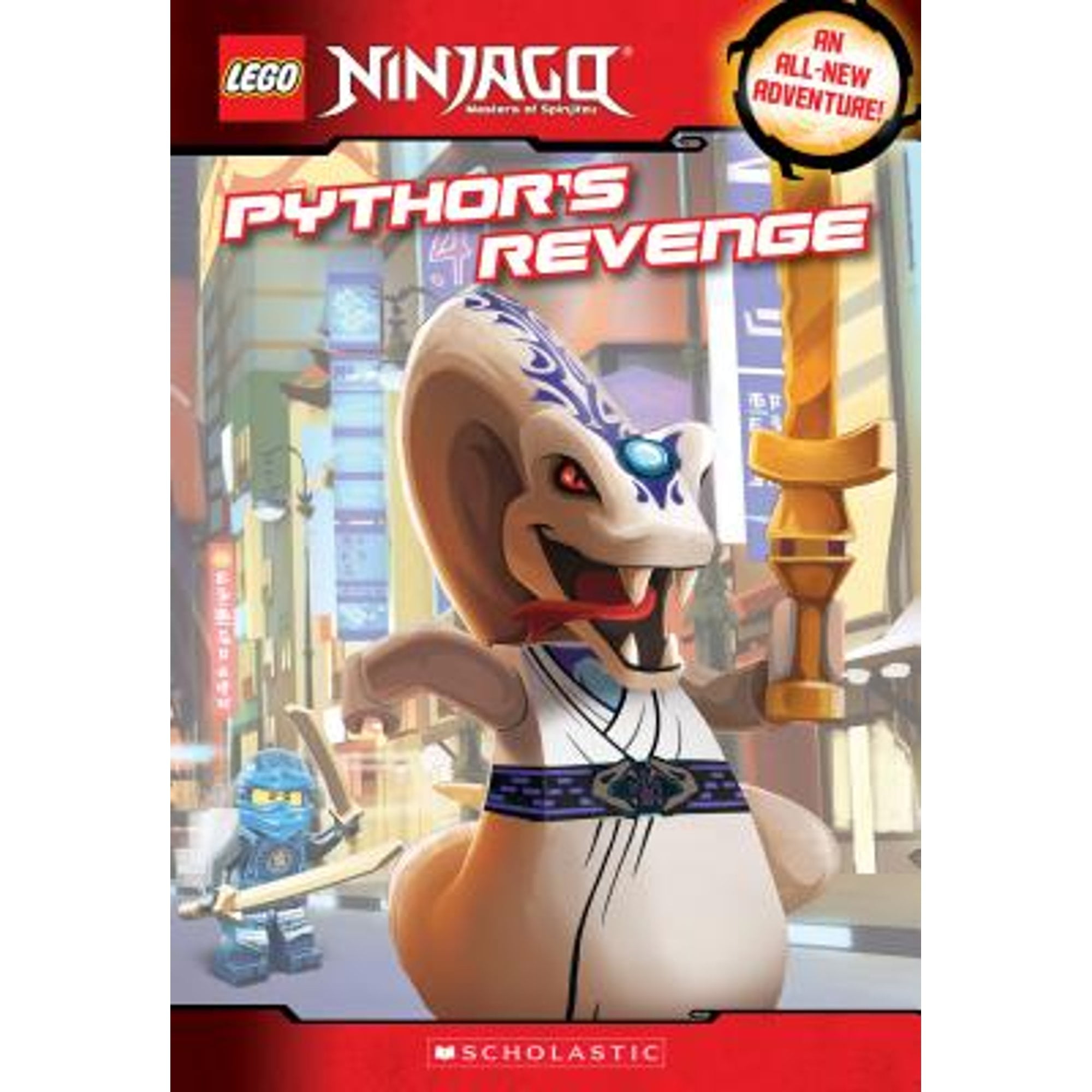 Pre-Owned Pythor's Revenge (Lego Ninjago: Chapter Book) (Paperback ...