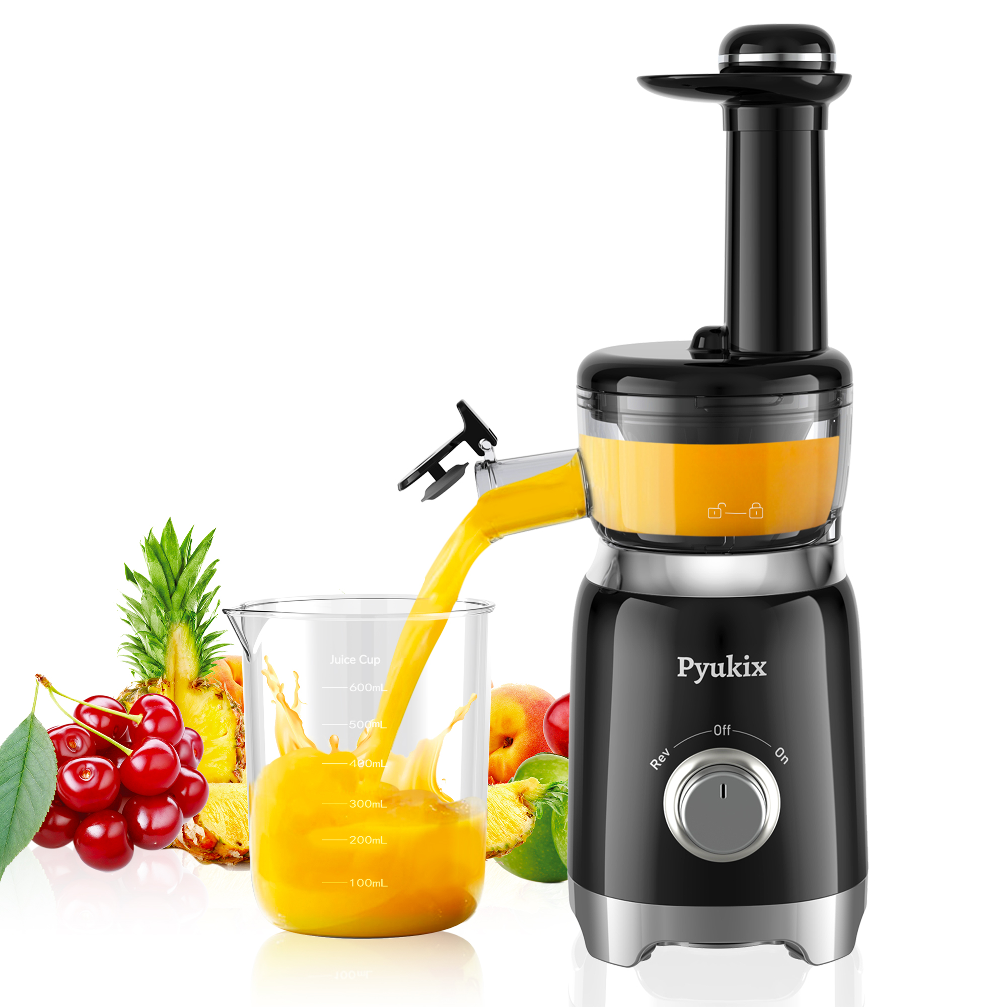 Hamilton Beach HealthSmart Juice Extractor, Electric Juicer Machine ...