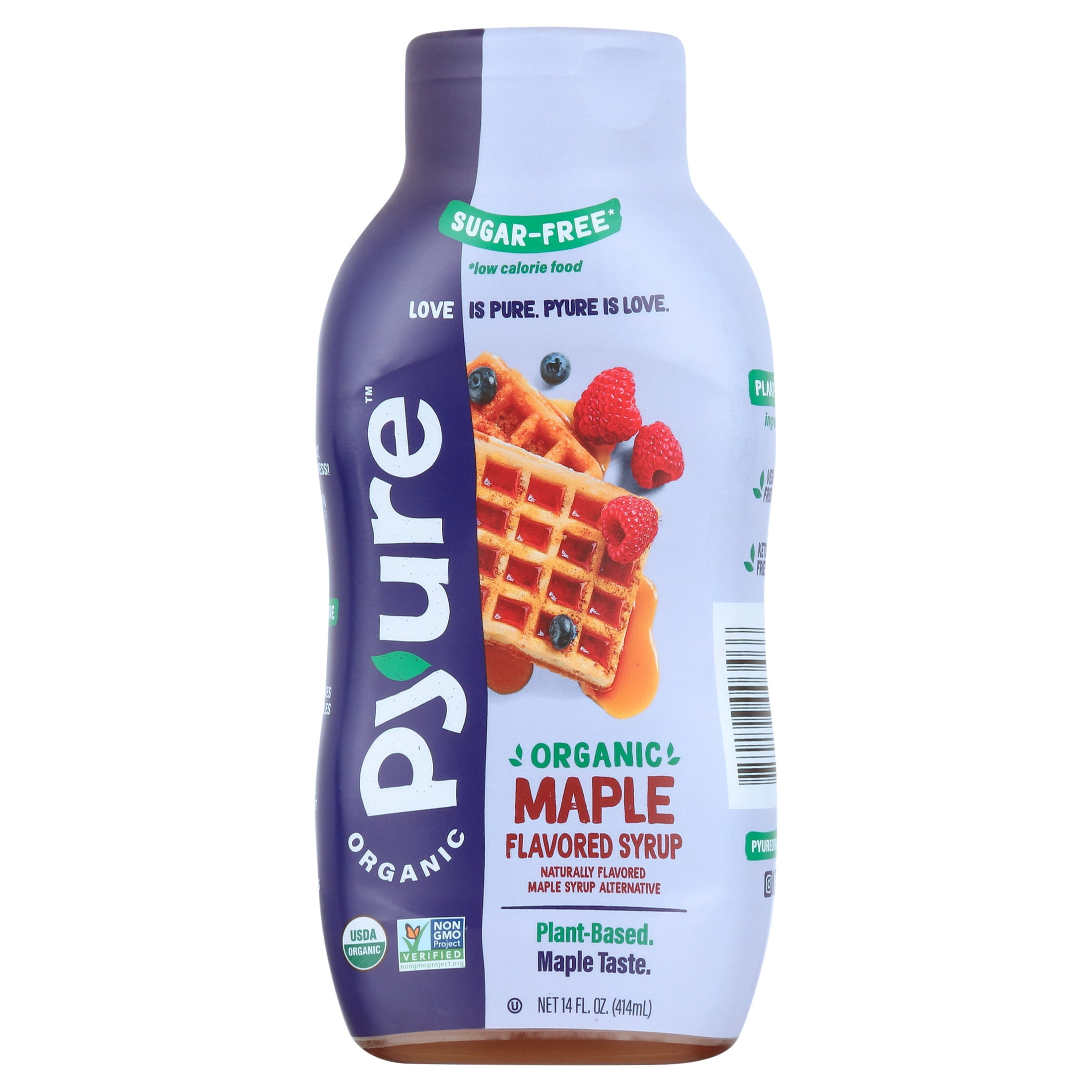 Pyure Organic Maple Pancake Syrup, 14 Fl Oz Bottle - Walmart.com