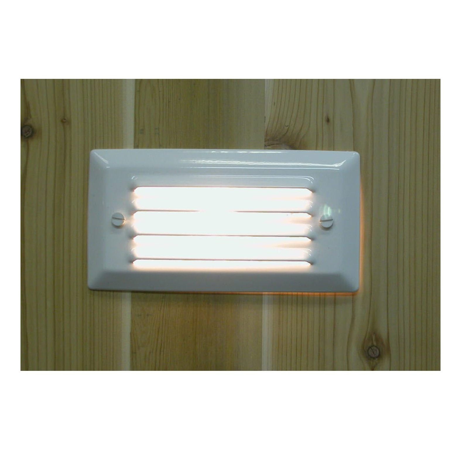 Pyxis Recessed Step Riser Deck Light, 6W LED, White - Walmart.com