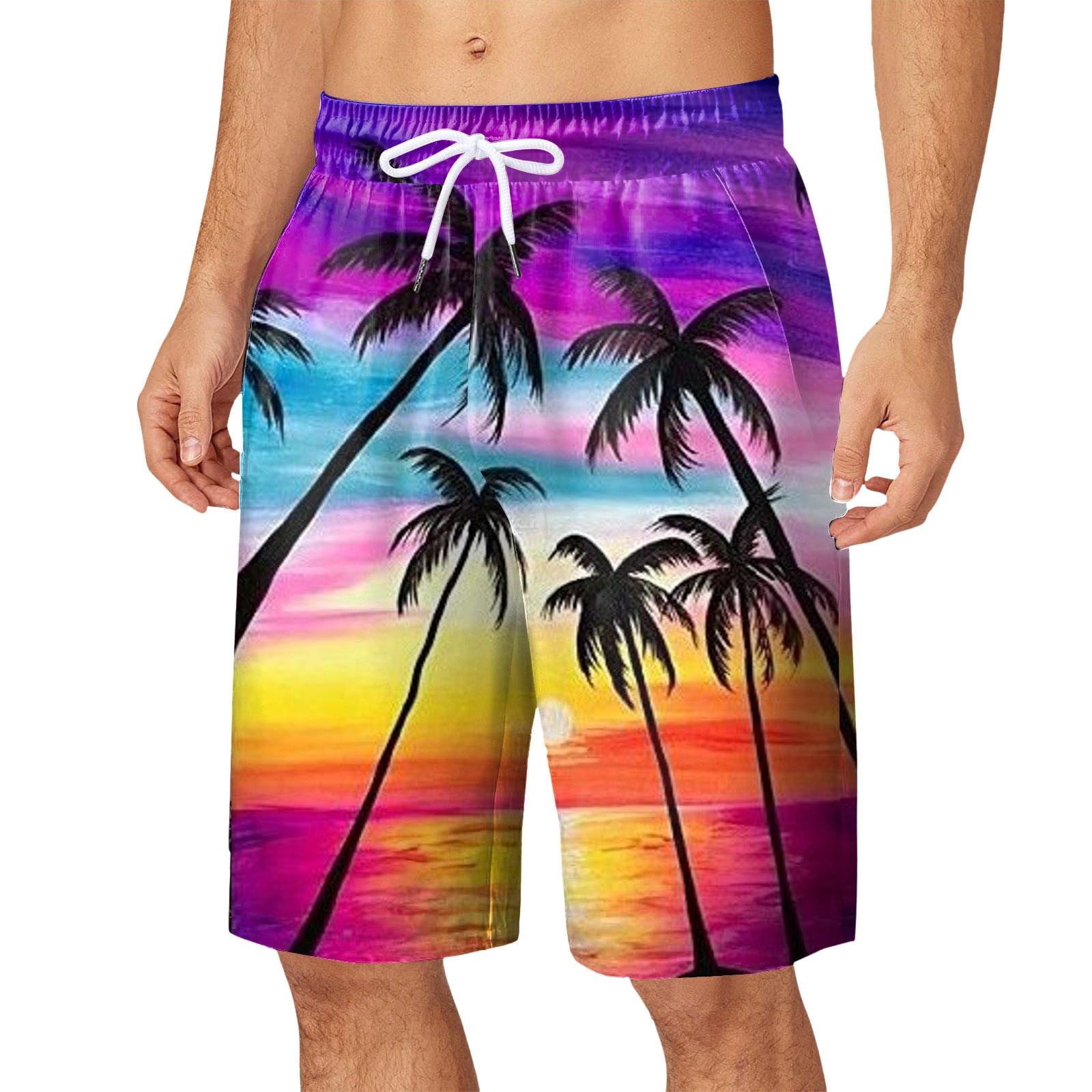 Pzocapte Indepence Day Men's Swim Trunks Clothing Men Swimsuits Trunks ...