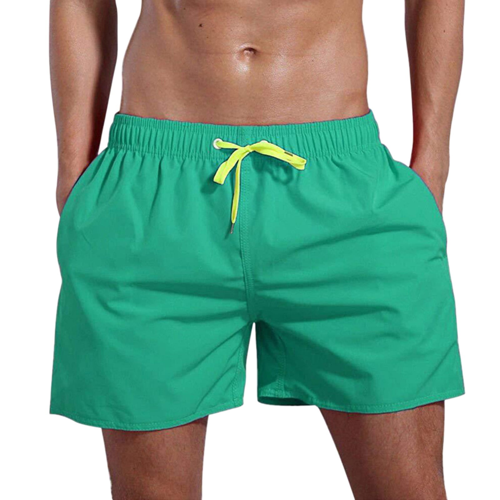 Pzocapte The Independent Men's Swimwear Men's Men's Board Shorts Long ...