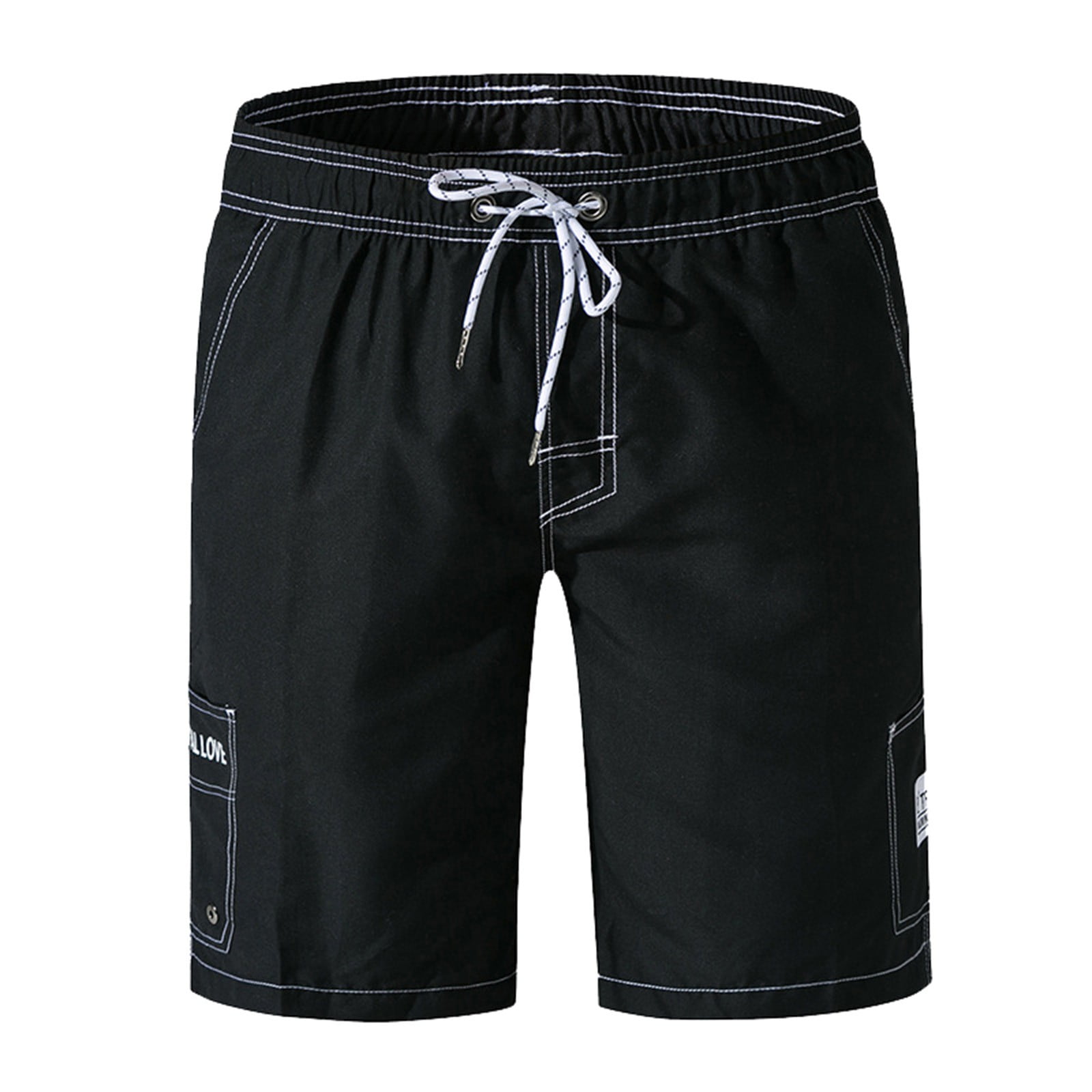 Pzocapte indep mens beach shorts short mens bathing suit 9 inch novelty ...