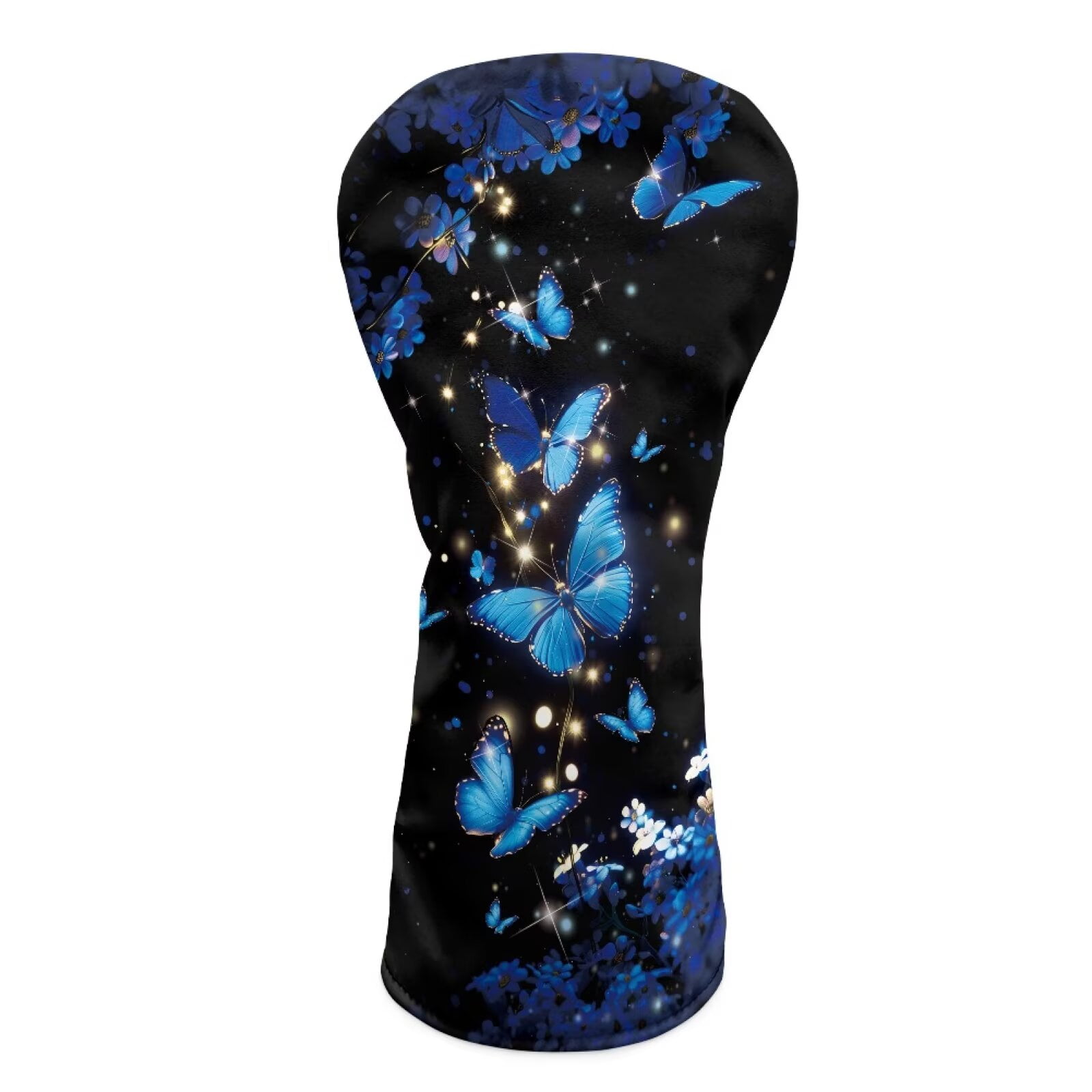 Pzuqiu Blue Butterfly Golf Driver Head Covers Personalized Golf Club ...
