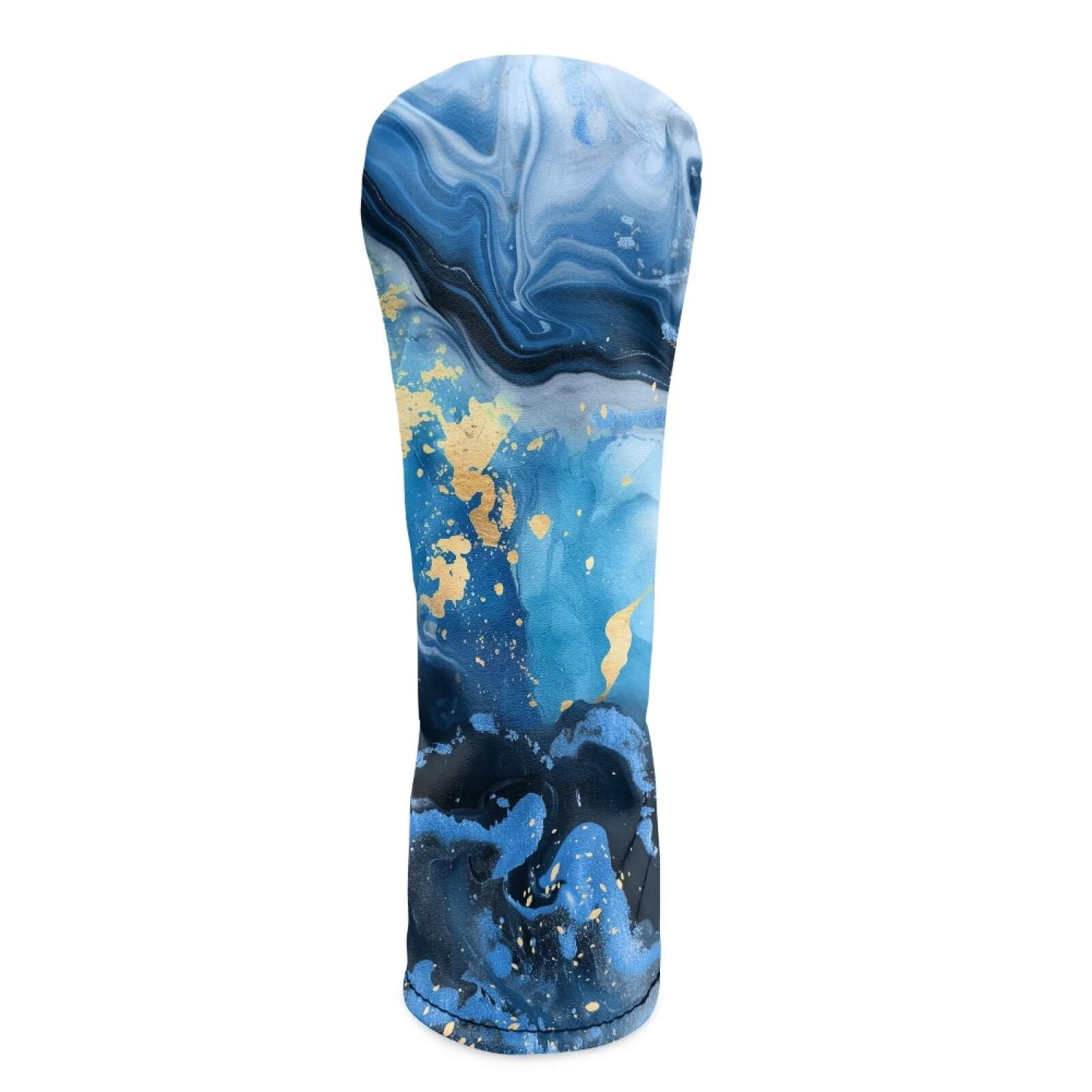 Pzuqiu Blue Marbled Golf Head Covers Premium Golf Club Head Cover Easy ...