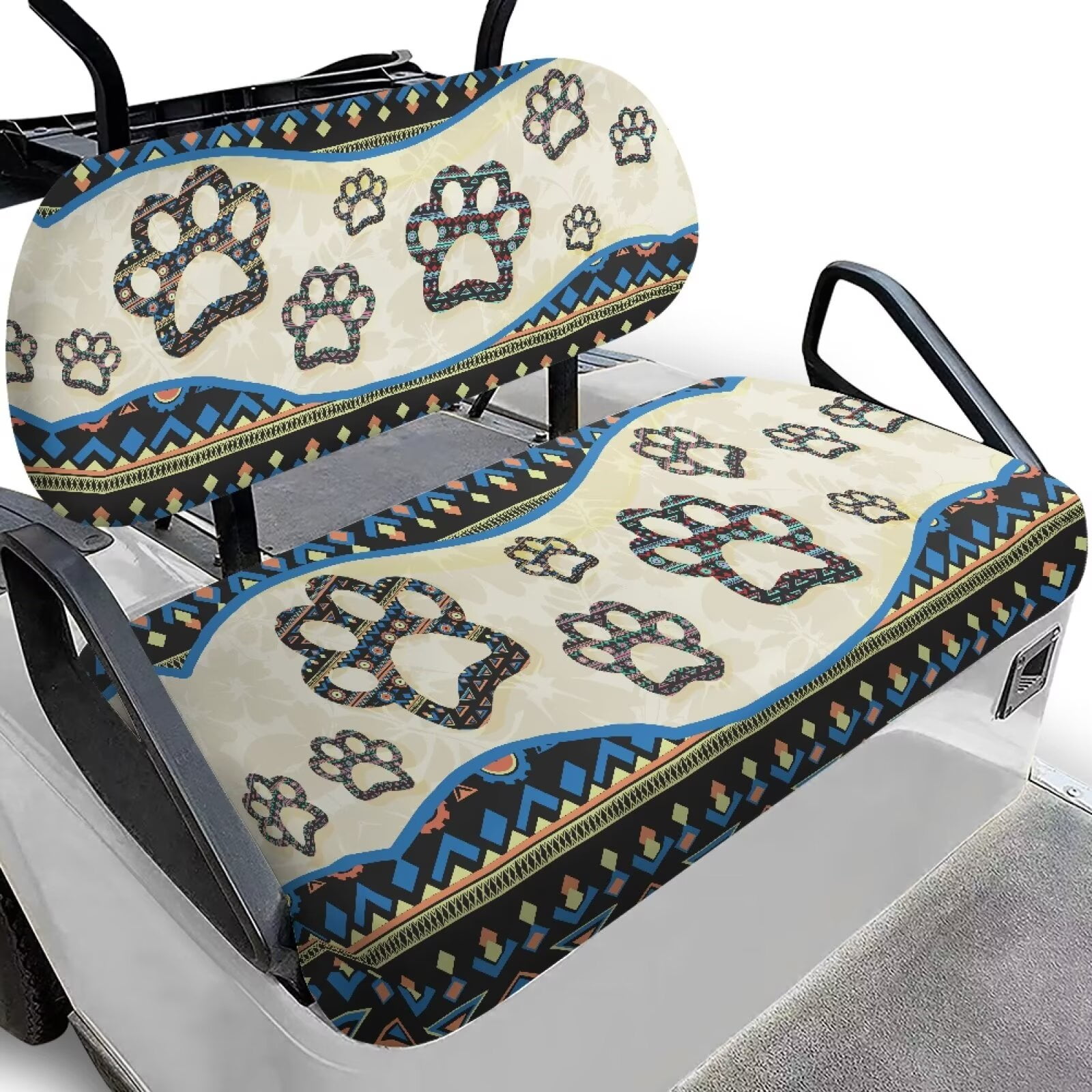 Pzuqiu Golf Cart Seat Towel Blanket Golf Cart Accessories Seat Covers ...