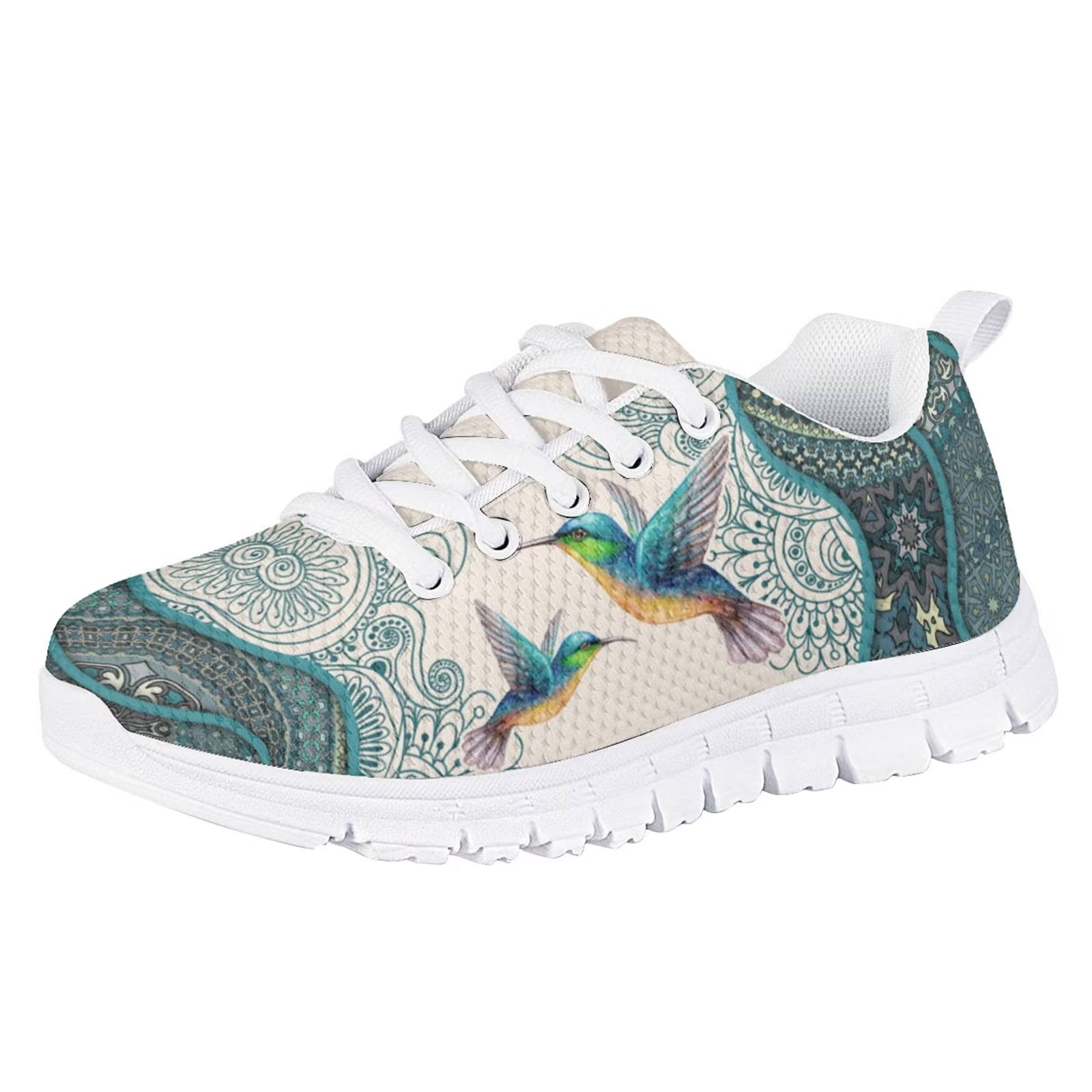 Pzuqiu Hummingbird Little Girls Walking Shoes Size 11 Breathable ...
