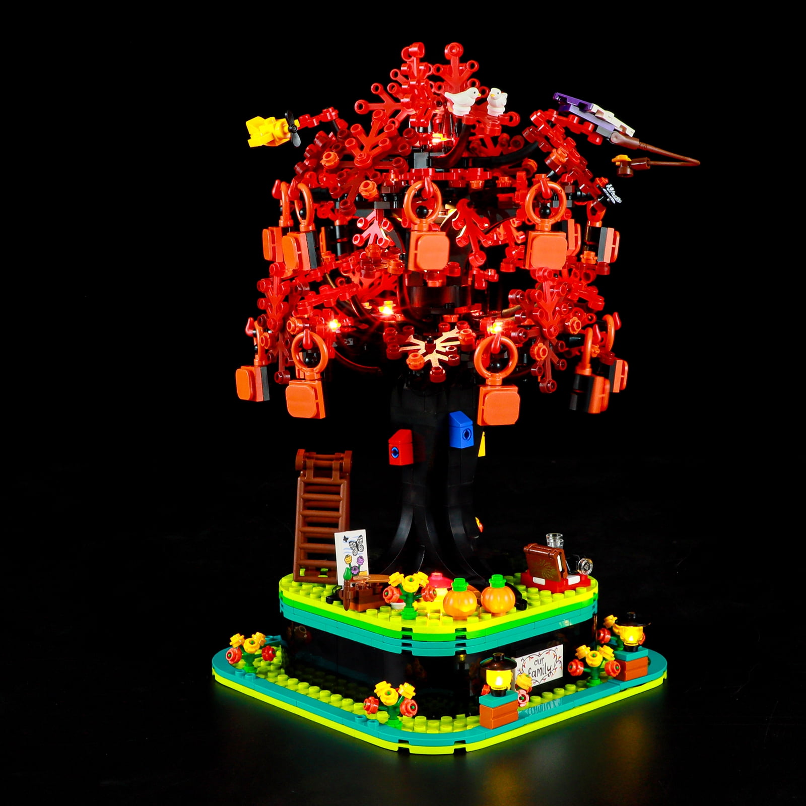 Q&C Lighting Led Light Kit Lighting Set Compatible With The Lego Ideas ...