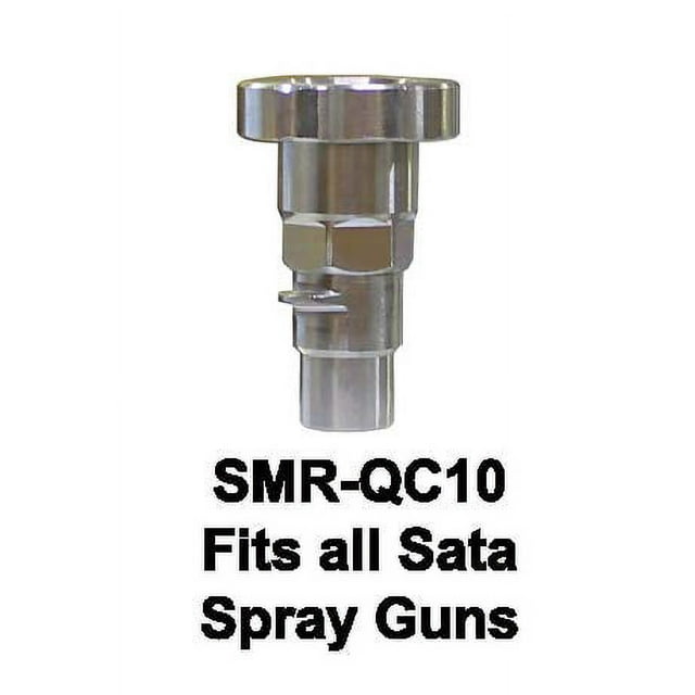 Q-Cup Spray Gun Cup Adapter SMR-QC10 - Fits Full Size SATA Gravity ...