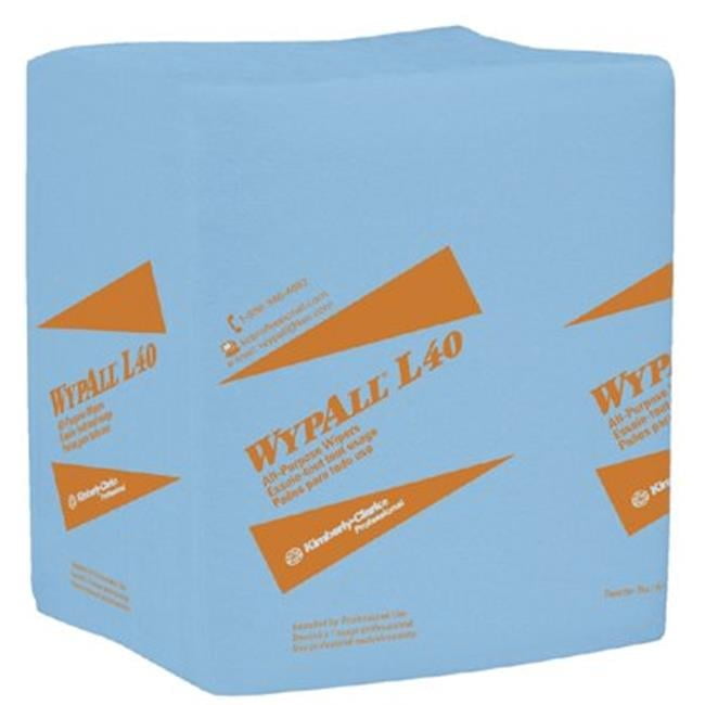 Q-Fold Wypall Wiper - Blue - Walmart.com