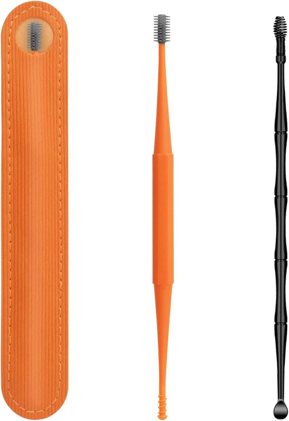 Q Grips Earwax Removal Kit Ears Cleaner 2 Pieces Ear Remover Pick Tool ...