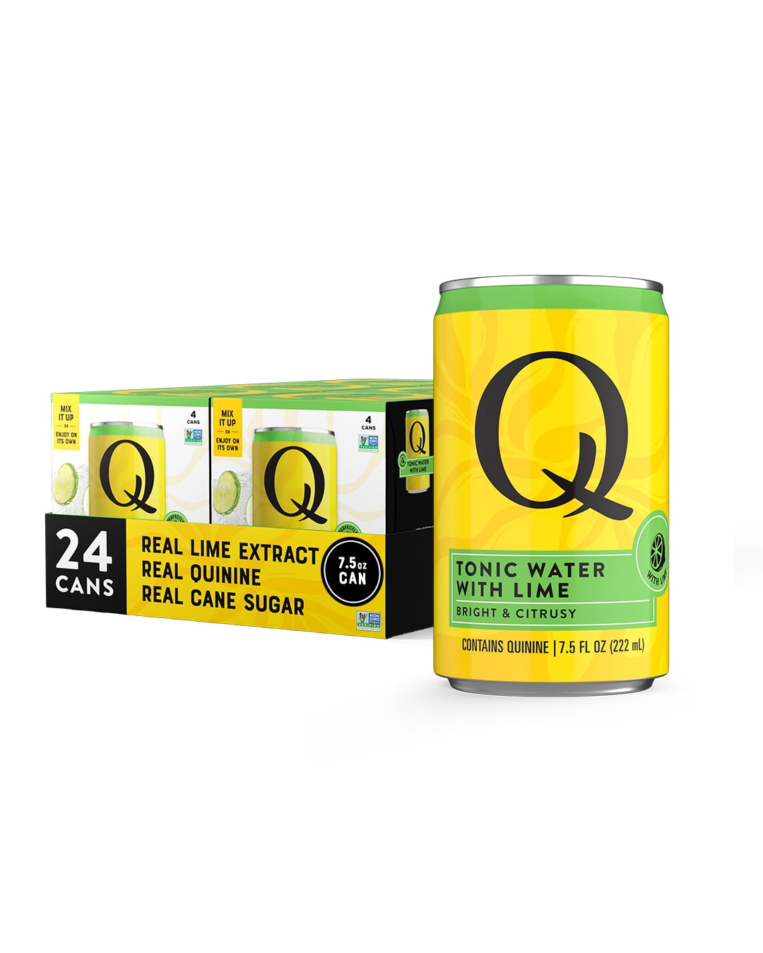 Q MIXERS TONIC WATER with LIME - Real Quinine & Lime Extract - Ideal ...