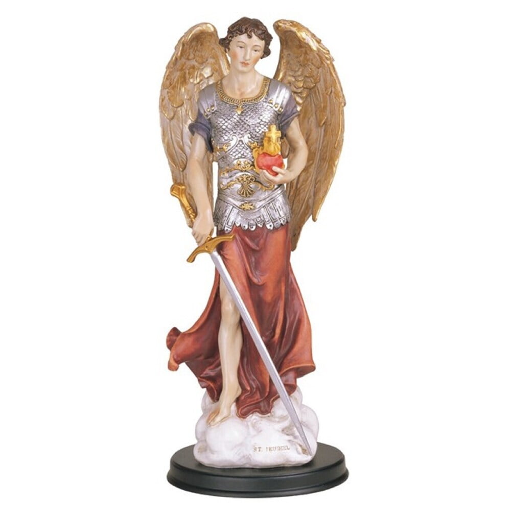 Q-Max 12"H Archangel Jehudiel Statue Saint Jegudiel The Angel of Work ...