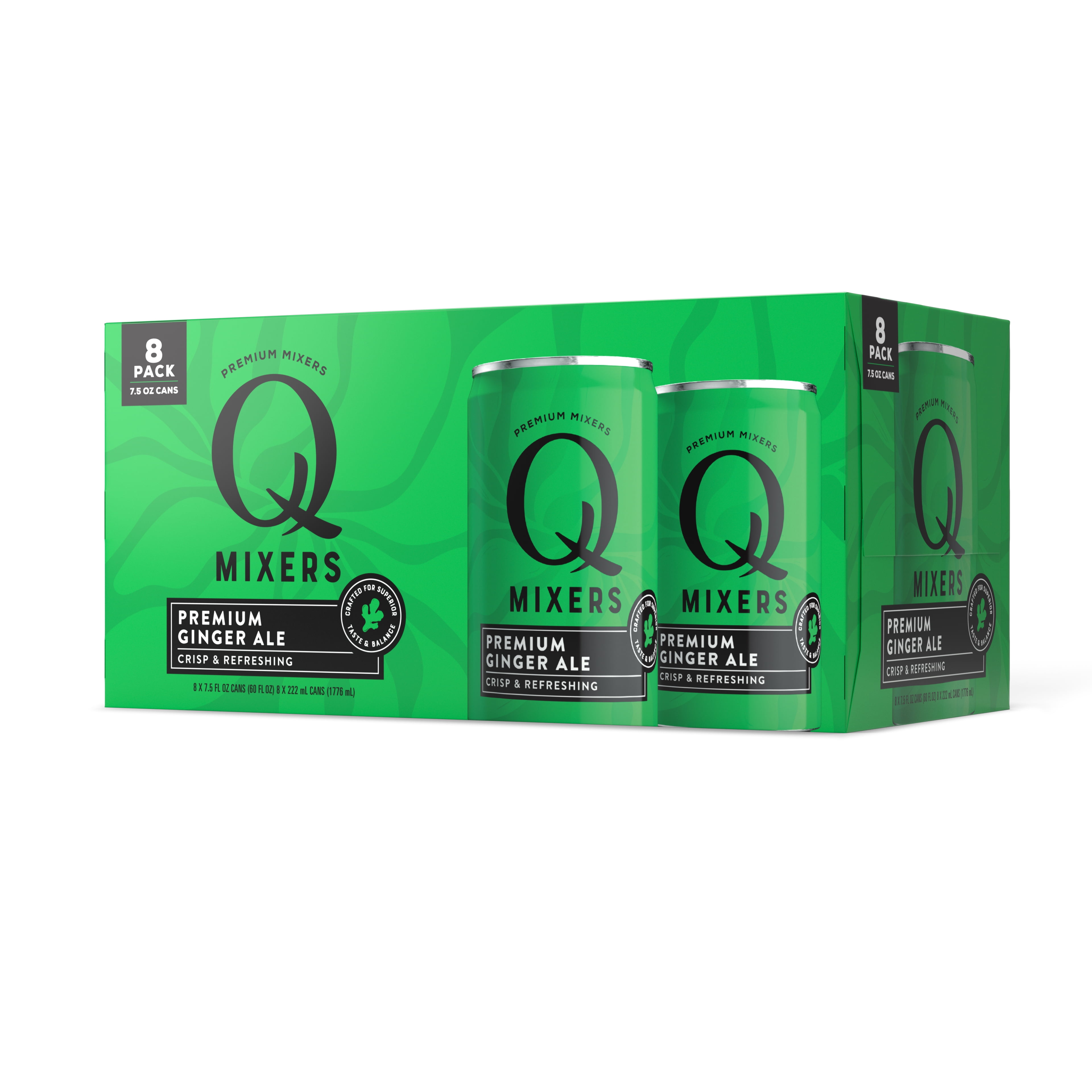 Q Mixers Ginger Ale, Premium Cocktail Mixer, Real Ingredients, 7.5 fl ...