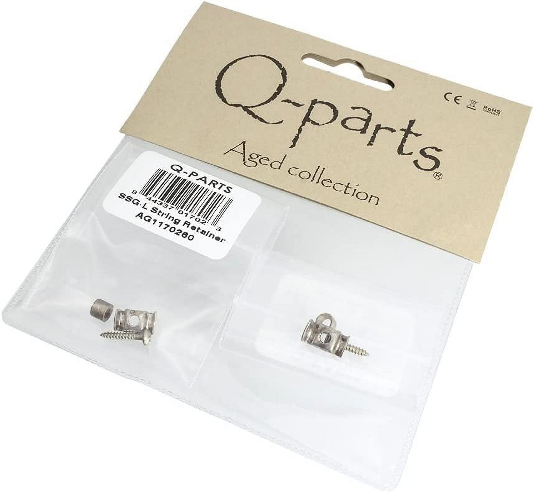 Q-Parts Aged Collection Stratocaster String Retainers, Relic Nickel ...